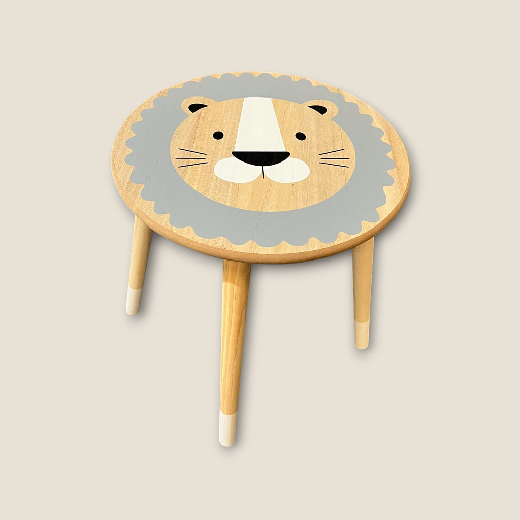 Baby Lion Wooden Table for Childrens Nursery or Playroom – Cherish Home